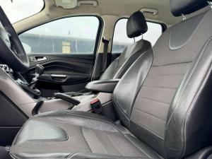 Grey Ford Kuga 2014 in Panevezys, with an engine capacity of 1.99 L and mileage of 284 thousand km for 3999 €, photo 10 on AUTOMOTO.COM.LV