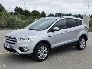 Grey Ford Kuga 2017 in Taurage, with an engine capacity of 2.00 L and mileage of 212 thousand km for 8900 €, photo  on AUTOMOTO.COM.LV