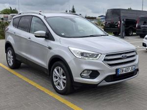 Grey Ford Kuga 2017 in Taurage, with an engine capacity of 2.00 L and mileage of 212 thousand km for 8900 €, photo 5 on AUTOMOTO.COM.LV