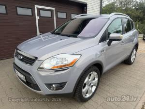 Pelēks Ford Kuga 2011 Veru, ar dzinēja tilpumu 2.00 L un nobraukumu 204 tūkst. km par 5700 €, foto  vietnē AUTOMOTO.COM.LV
