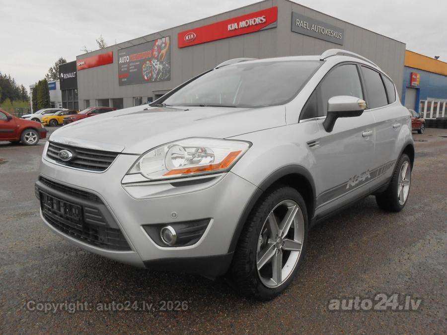 Grey Ford Kuga 2012 in Viljandi, with an engine capacity of 2.00 L and mileage of 180 thousand km for 7990 €, photo 1 on AUTOMOTO.COM.LV