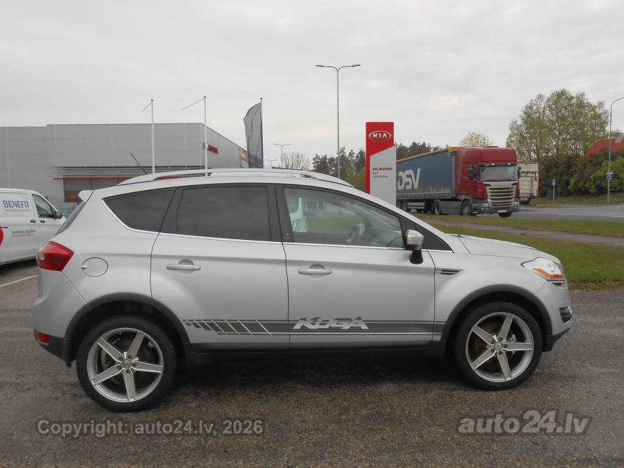 Grey Ford Kuga 2012 in Viljandi, with an engine capacity of 2.00 L and mileage of 180 thousand km for 7990 €, photo 24 on AUTOMOTO.COM.LV