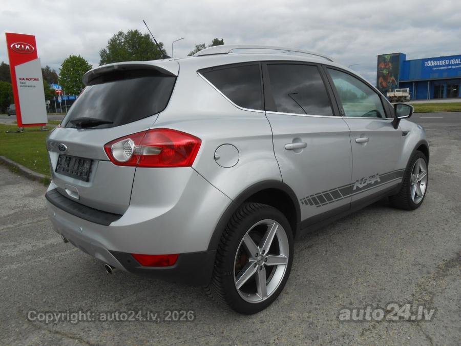 Grey Ford Kuga 2012 in Viljandi, with an engine capacity of 2.00 L and mileage of 180 thousand km for 7990 €, photo 3 on AUTOMOTO.COM.LV