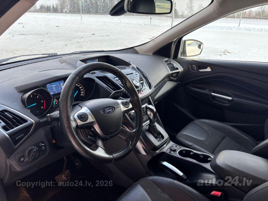 Pelēks Ford Kuga 2014 Tartu, ar dzinēja tilpumu 2.00 L un nobraukumu 230 tūkst. km par 6500 €, foto 8 vietnē AUTOMOTO.COM.LV