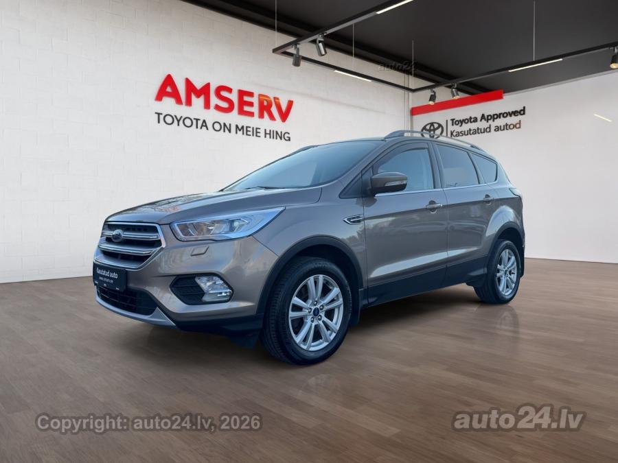 Grey Ford Kuga 2018 in Paide, with an engine capacity of 2.00 L and mileage of 122 thousand km for 10990 €, photo 1 on AUTOMOTO.COM.LV