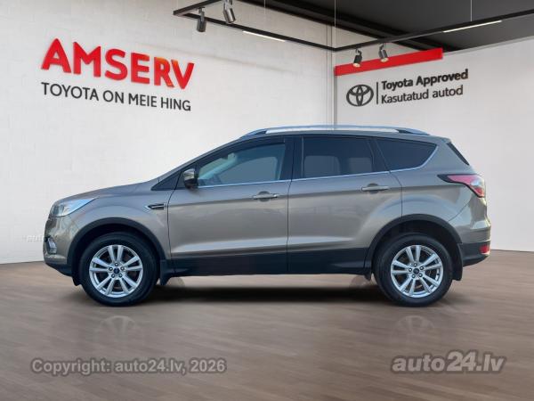 Grey Ford Kuga 2018 in Paide, with an engine capacity of 2.00 L and mileage of 122 thousand km for 10990 €, photo 4 on AUTOMOTO.COM.LV