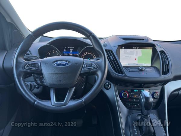 Grey Ford Kuga 2018 in Paide, with an engine capacity of 2.00 L and mileage of 122 thousand km for 10990 €, photo 10 on AUTOMOTO.COM.LV