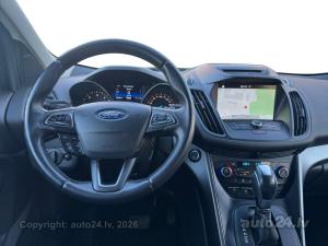 Grey Ford Kuga 2018 in Paide, with an engine capacity of 2.00 L and mileage of 122 thousand km for 10990 €, photo 10 on AUTOMOTO.COM.LV