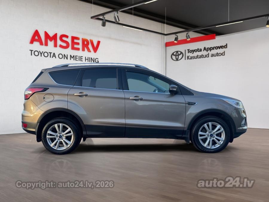 Grey Ford Kuga 2018 in Paide, with an engine capacity of 2.00 L and mileage of 122 thousand km for 10990 €, photo 17 on AUTOMOTO.COM.LV