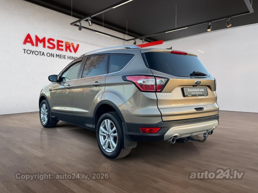 Grey Ford Kuga 2018 in Paide, with an engine capacity of 2.00 L and mileage of 122 thousand km for 10990 €, photo 18 on AUTOMOTO.COM.LV