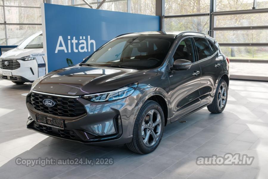 Grey Ford Kuga 2026 in Tartu, with an engine capacity of 2.50 L and mileage of 1 thousand km for 36784 €, photo 1 on AUTOMOTO.COM.LV