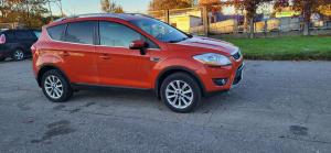 Orange Ford Kuga 2012 in Panevezys, with an engine capacity of 2.00 L and mileage of 254 thousand km for 4300 €, photo 3 on AUTOMOTO.COM.LV