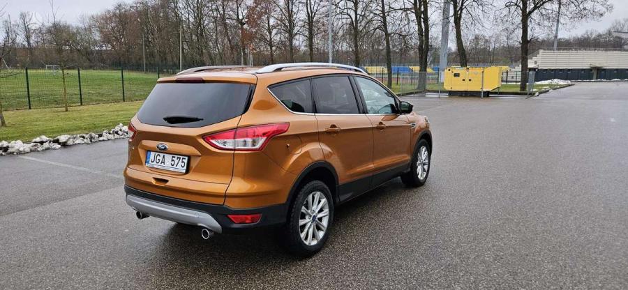 Oranžs Ford Kuga 2016 Kėdainiai, ar dzinēja tilpumu 2.00 L un nobraukumu 116 tūkst. km par 9900 €, foto 6 vietnē AUTOMOTO.COM.LV