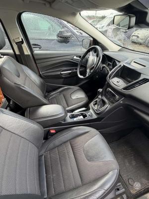 Oranžs Ford Kuga 2016 Kauņa, ar dzinēja tilpumu 1.50 L un nobraukumu 216 tūkst. km par 3300 €, foto 10 vietnē AUTOMOTO.COM.LV