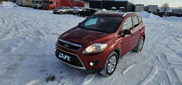 Sarkans Ford Kuga 2009 Kauņa, ar dzinēja tilpumu 2.00 L un nobraukumu 370 tūkst. km par 3650 €, foto 3 vietnē AUTOMOTO.COM.LV