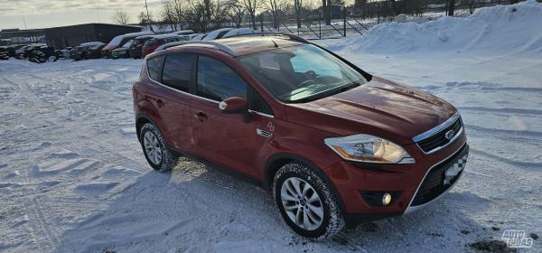 Sarkans Ford Kuga 2009 Kauņa, ar dzinēja tilpumu 2.00 L un nobraukumu 370 tūkst. km par 3650 €, foto 7 vietnē AUTOMOTO.COM.LV