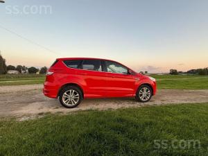 Red Ford Kuga 2015 in Jelgava, with an engine capacity of 2.00 L and mileage of 253 thousand km for 8400 €, photo 6 on AUTOMOTO.COM.LV