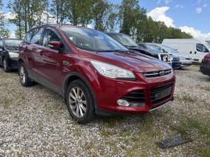 Red Ford Kuga 2015 in Panevezys, with an engine capacity of 1.50 L and mileage of 245 thousand km for 6150 €, photo  on AUTOMOTO.COM.LV