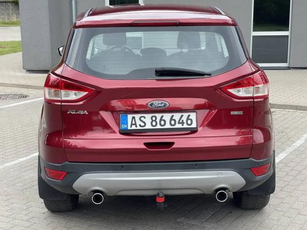 Red Ford Kuga 2015 in Jurmala, with an engine capacity of 1.50 L and mileage of 245 thousand km for 7250 €, photo 10 on AUTOMOTO.COM.LV