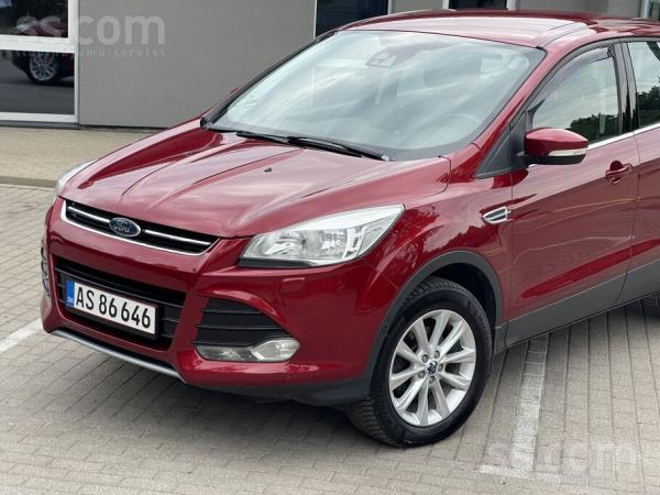 Red Ford Kuga 2015 in Jurmala, with an engine capacity of 1.50 L and mileage of 0 thousand km for 7250 €, photo 9 on AUTOMOTO.COM.LV