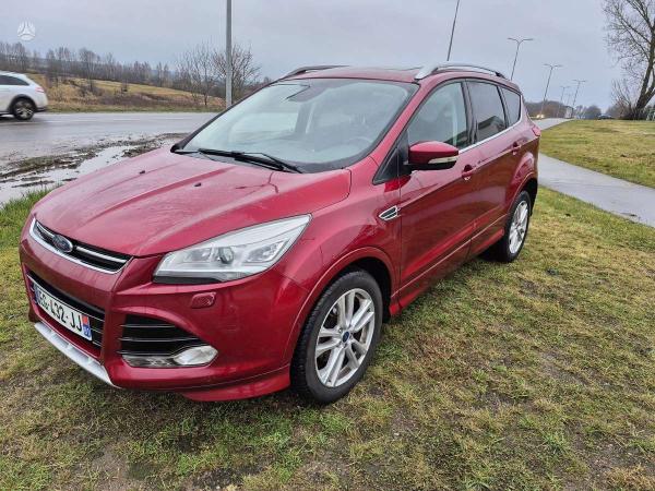 Sarkans Ford Kuga 2016 Tauragė, ar dzinēja tilpumu 1.50 L un nobraukumu 195 tūkst. km par 6900 €, foto 1 vietnē AUTOMOTO.COM.LV