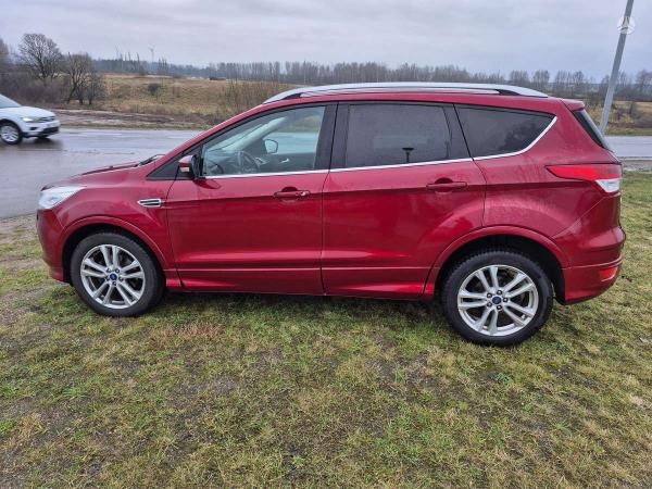 Sarkans Ford Kuga 2016 Tauragė, ar dzinēja tilpumu 1.50 L un nobraukumu 195 tūkst. km par 6900 €, foto 9 vietnē AUTOMOTO.COM.LV