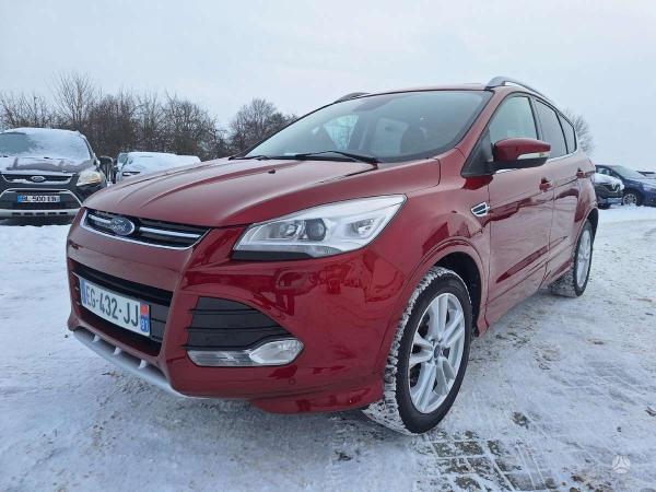 Sarkans Ford Kuga 2016 Tauragė, ar dzinēja tilpumu 1.50 L un nobraukumu 195 tūkst. km par 7300 €, foto 3 vietnē AUTOMOTO.COM.LV