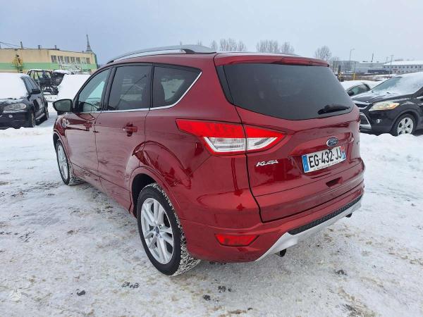 Sarkans Ford Kuga 2016 Tauragė, ar dzinēja tilpumu 1.50 L un nobraukumu 195 tūkst. km par 7300 €, foto 5 vietnē AUTOMOTO.COM.LV