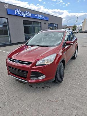 Red Ford Kuga 2016 in Taurage, with an engine capacity of 1.50 L and mileage of 167 thousand km for 6850 €, photo 4 on AUTOMOTO.COM.LV