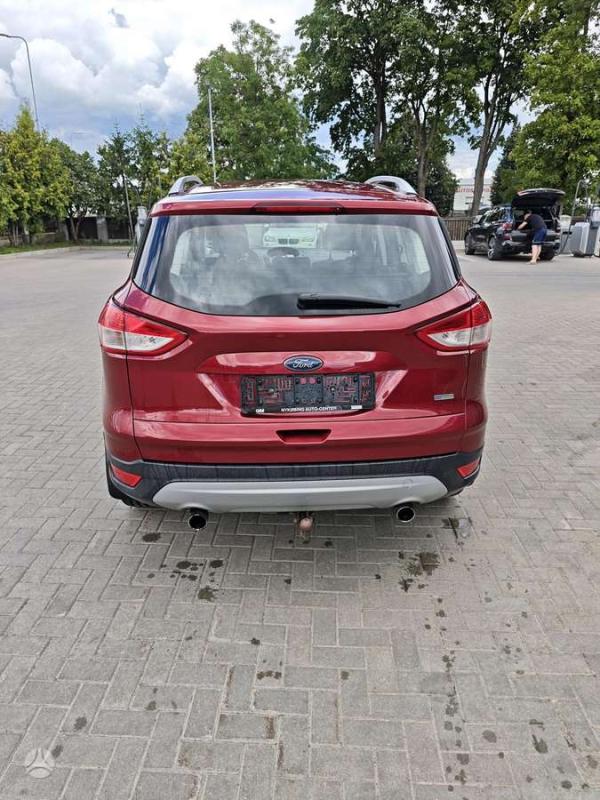 Sarkans Ford Kuga 2016 Tauragė, ar dzinēja tilpumu 1.50 L un nobraukumu 167 tūkst. km par 6850 €, foto 5 vietnē AUTOMOTO.COM.LV