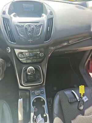 Red Ford Kuga 2016 in Taurage, with an engine capacity of 1.50 L and mileage of 167 thousand km for 6850 €, photo 12 on AUTOMOTO.COM.LV