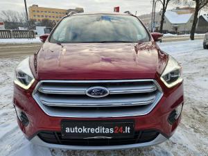 Red Ford Kuga 2017 in Siauliai, with an engine capacity of 1.50 L and mileage of 120 thousand km for 11950 €, photo 2 on AUTOMOTO.COM.LV