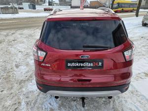 Red Ford Kuga 2017 in Siauliai, with an engine capacity of 1.50 L and mileage of 120 thousand km for 11950 €, photo 11 on AUTOMOTO.COM.LV