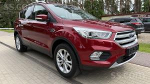 Sarkans Ford Kuga 2017 Valmiera, ar dzinēja tilpumu 1.50 L un nobraukumu 187 tūkst. km par 10800 €, foto 4 vietnē AUTOMOTO.COM.LV