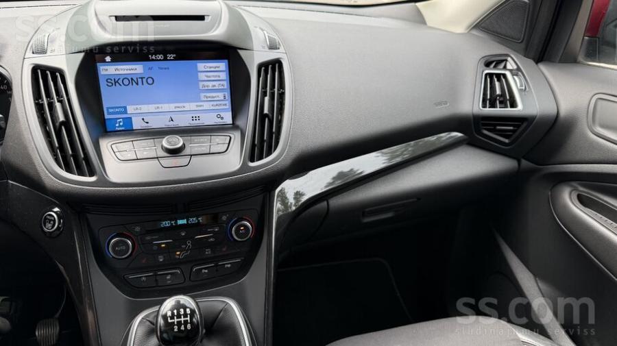 Sarkans Ford Kuga 2017 Valmiera, ar dzinēja tilpumu 1.50 L un nobraukumu 187 tūkst. km par 10800 €, foto 8 vietnē AUTOMOTO.COM.LV
