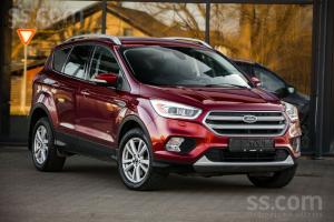 Sarkans Ford Kuga 2017 Jelgava, ar dzinēja tilpumu 2.00 L un nobraukumu 252 tūkst. km par 12999 €, foto  vietnē AUTOMOTO.COM.LV