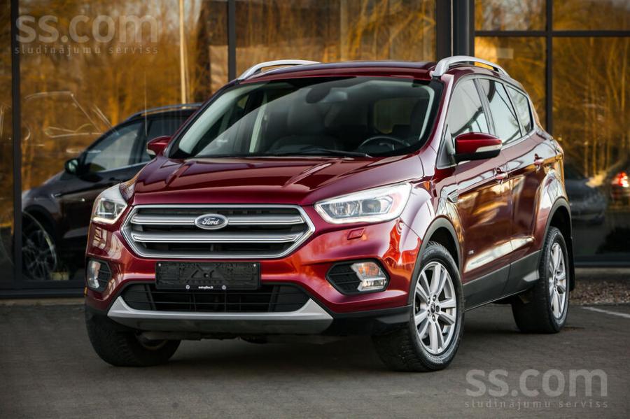 Sarkans Ford Kuga 2017 Jelgava, ar dzinēja tilpumu 2.00 L un nobraukumu 252 tūkst. km par 12999 €, foto 3 vietnē AUTOMOTO.COM.LV