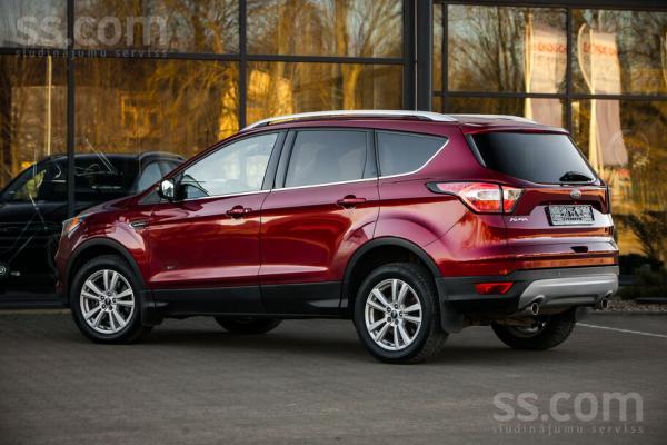 Sarkans Ford Kuga 2017 Jelgava, ar dzinēja tilpumu 2.00 L un nobraukumu 252 tūkst. km par 12999 €, foto 7 vietnē AUTOMOTO.COM.LV