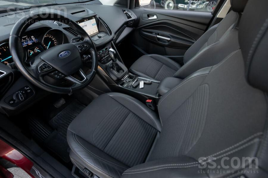 Sarkans Ford Kuga 2017 Jelgava, ar dzinēja tilpumu 2.00 L un nobraukumu 252 tūkst. km par 12999 €, foto 13 vietnē AUTOMOTO.COM.LV