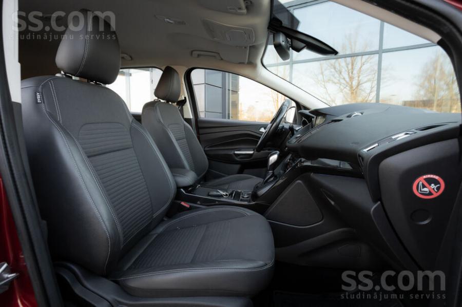 Sarkans Ford Kuga 2017 Jelgava, ar dzinēja tilpumu 2.00 L un nobraukumu 252 tūkst. km par 12999 €, foto 16 vietnē AUTOMOTO.COM.LV