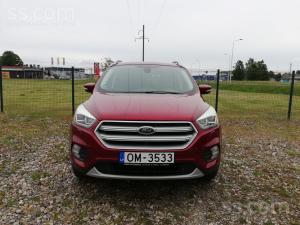 Sarkans Ford Kuga 2017 Saldus, ar dzinēja tilpumu 2.00 L un nobraukumu 263 tūkst. km par 10700 €, foto 6 vietnē AUTOMOTO.COM.LV