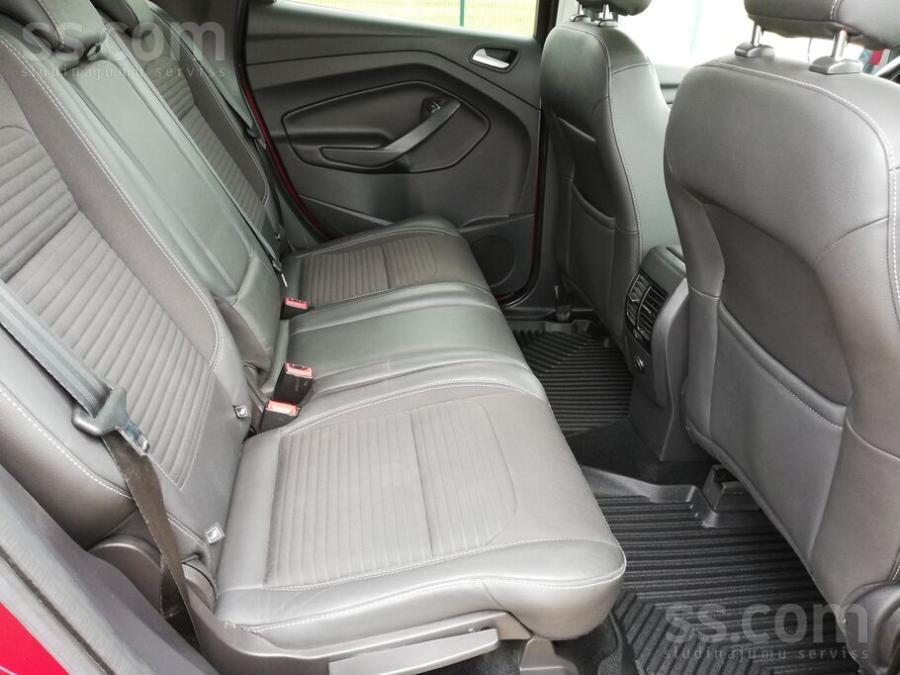 Sarkans Ford Kuga 2017 Saldus, ar dzinēja tilpumu 2.00 L un nobraukumu 263 tūkst. km par 10700 €, foto 12 vietnē AUTOMOTO.COM.LV