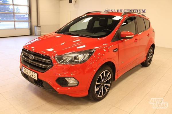 Red Ford Kuga 2018 in Kaunas, with an engine capacity of 0.00 L and mileage of 63 thousand km for 24364 €, photo 4 on AUTOMOTO.COM.LV