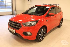 Red Ford Kuga 2018 in Kaunas, with an engine capacity of 0.00 L and mileage of 63 thousand km for 24364 €, photo 4 on AUTOMOTO.COM.LV