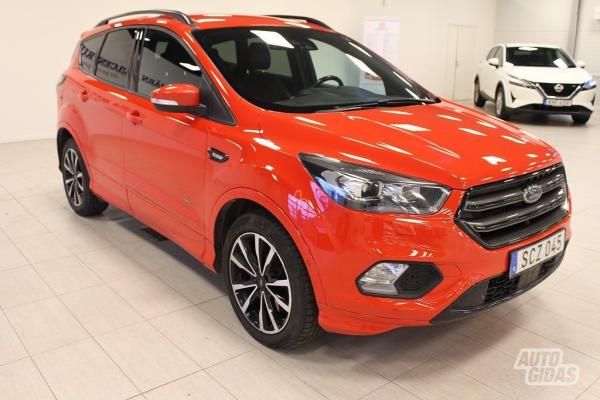 Red Ford Kuga 2018 in Kaunas, with an engine capacity of 0.00 L and mileage of 63 thousand km for 24364 €, photo 10 on AUTOMOTO.COM.LV