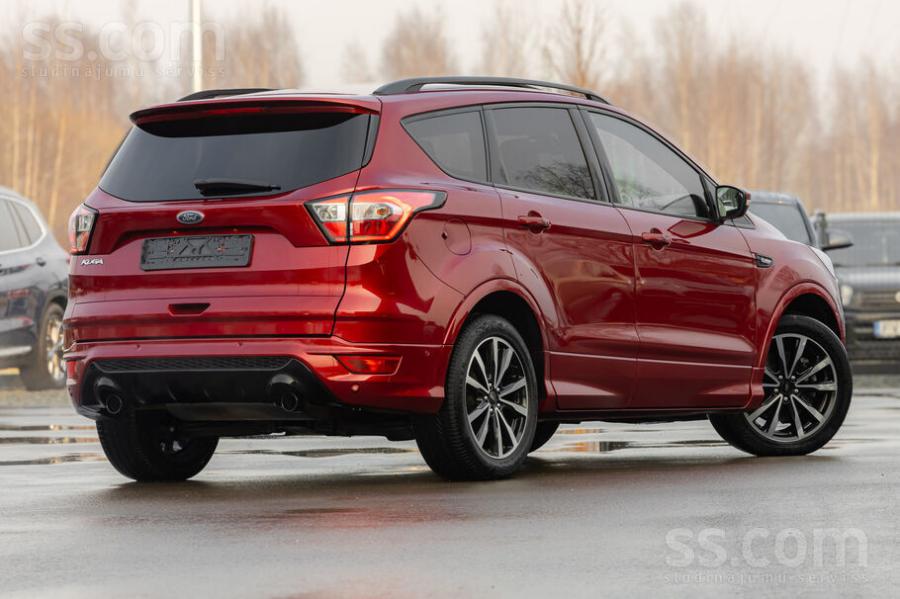 Red Ford Kuga 2018 in Jelgava, with an engine capacity of 2.00 L and mileage of 0 thousand km for 12950 €, photo 5 on AUTOMOTO.COM.LV
