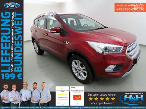 Sarkans Ford Kuga 2019 Kauņa, ar dzinēja tilpumu 2.00 L un nobraukumu 76 tūkst. km par 21720 €, foto 1 vietnē AUTOMOTO.COM.LV