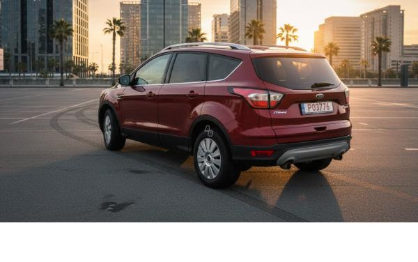 Sarkans Ford Kuga 2019 Viļņa, ar dzinēja tilpumu 1.50 L un nobraukumu 67 tūkst. km par 11900 €, foto 2 vietnē AUTOMOTO.COM.LV