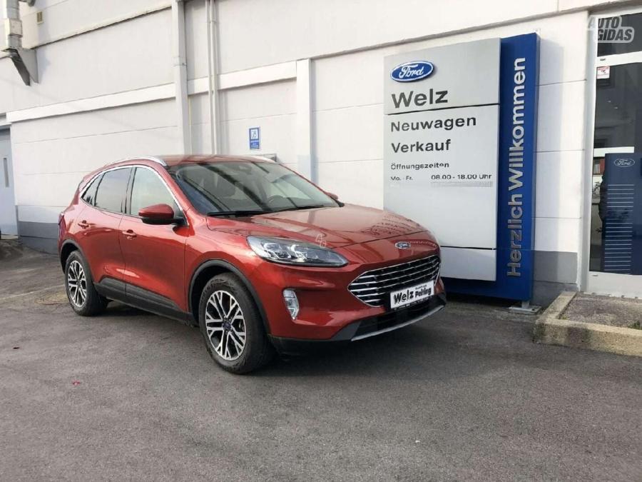 Sarkans Ford Kuga 2021 Kauņa, ar dzinēja tilpumu 2.50 L un nobraukumu 55 tūkst. km par 26417 €, foto 2 vietnē AUTOMOTO.COM.LV