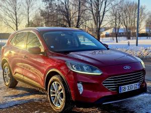 Sarkans Ford Kuga 2021 Tauragė, ar dzinēja tilpumu 2.00 L un nobraukumu 197 tūkst. km par 9800 €, foto 3 vietnē AUTOMOTO.COM.LV